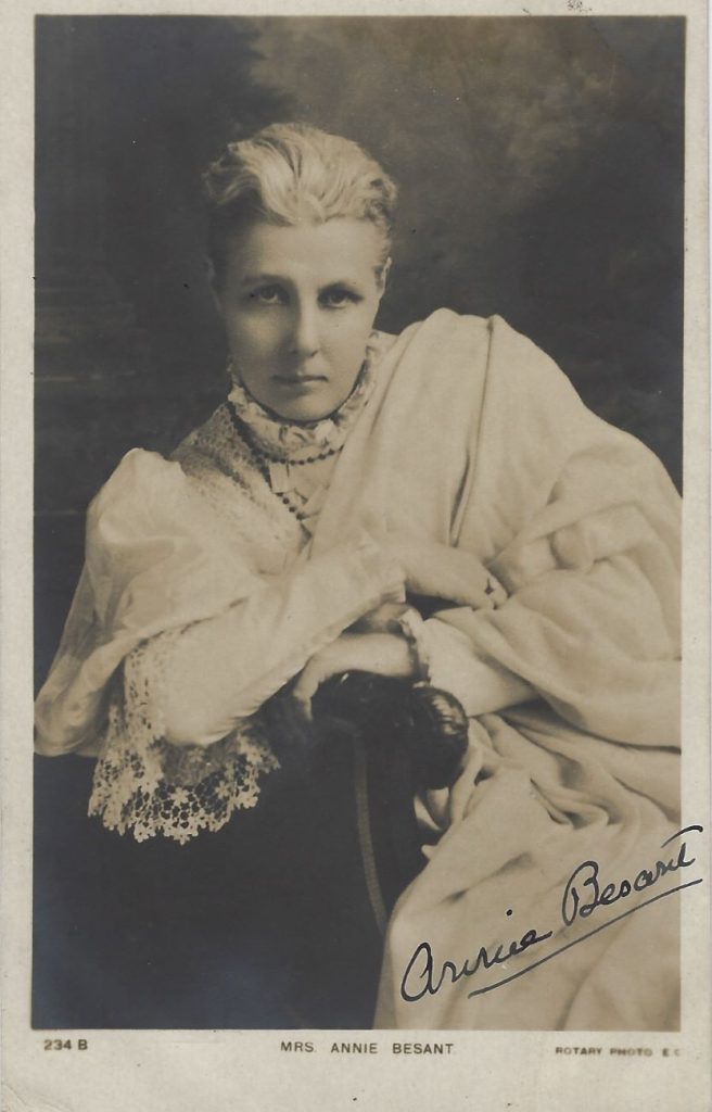 Besant, Annie (1847 – 1933)